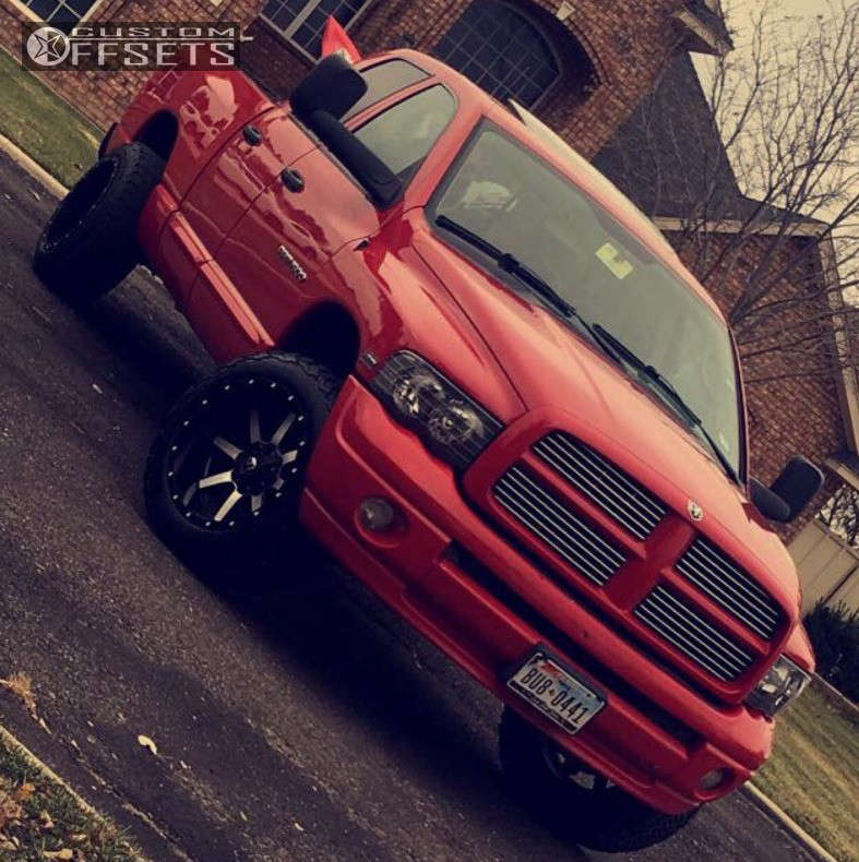 2005 Dodge Ram 1500 with 20x12 -44 Fuel Maverick D537 and 275/65R20 ...