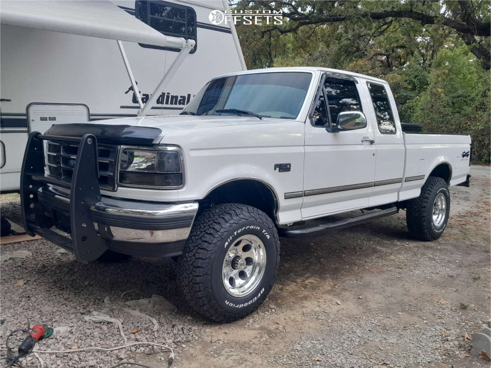 1995 Ford F-150 with 16x10 -25 Pro Comp Series 69 and 285/75R16 ...