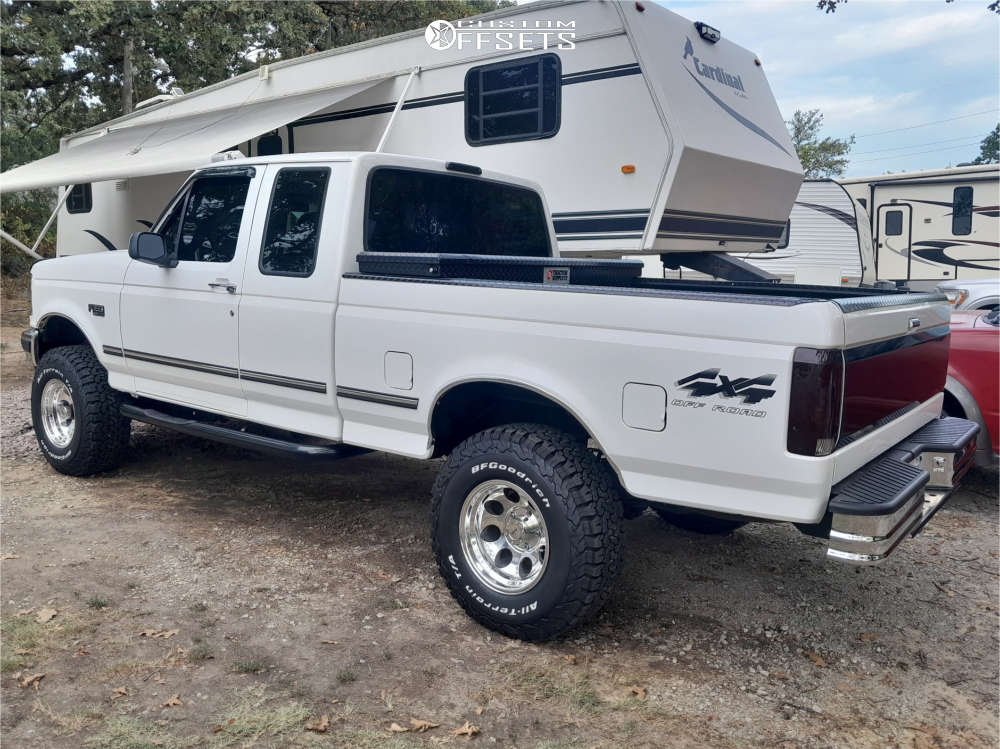 1995 Ford F-150 with 16x10 -25 Pro Comp Series 69 and 285/75R16 ...