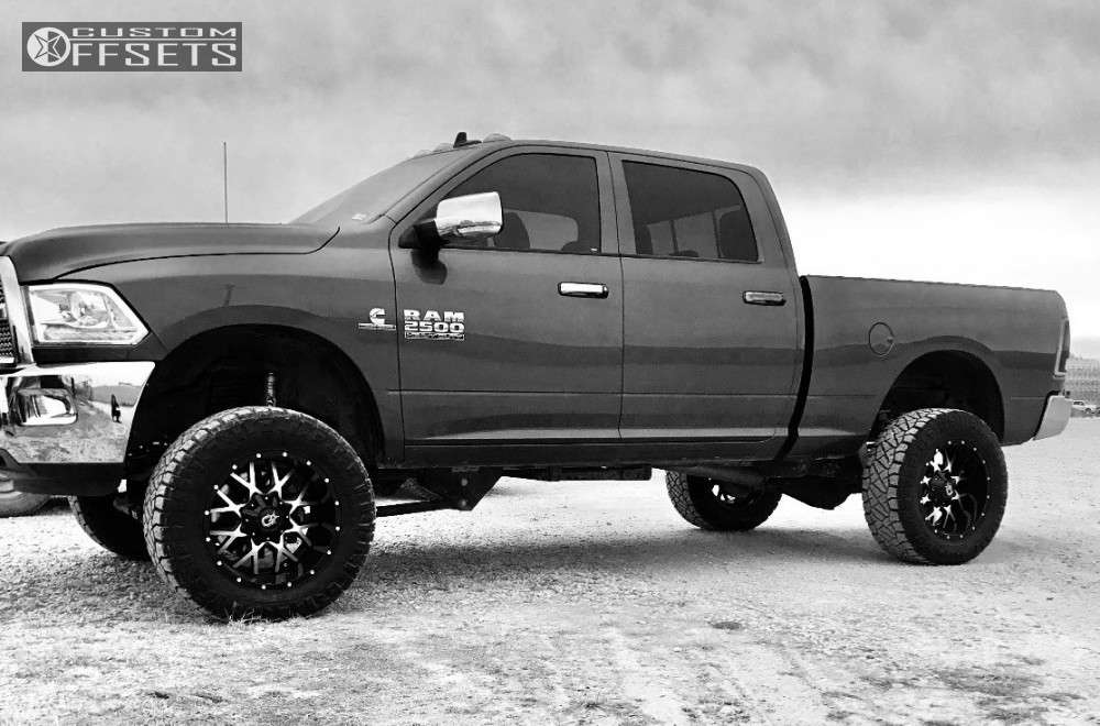2014 Ram 2500 with 20x10 -19 Dropstars 645mb and 35/12.5R20 Nitto Ridge ...