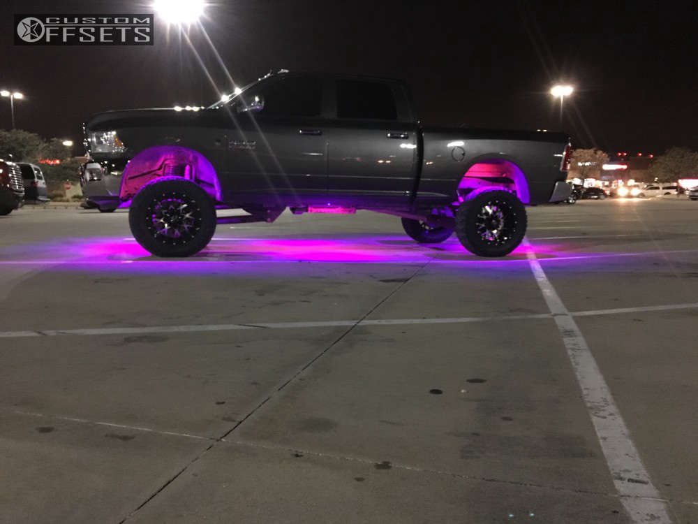 2014 Ram 2500 with 20x10 -19 Dropstars 645mb and 35/12.5R20 Nitto Ridge ...