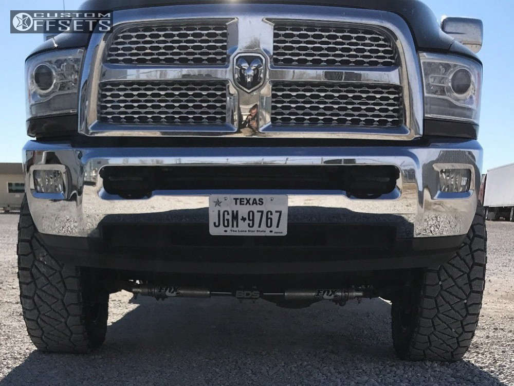 2014 Ram 2500 with 20x10 -19 Dropstars 645mb and 35/12.5R20 Nitto Ridge ...