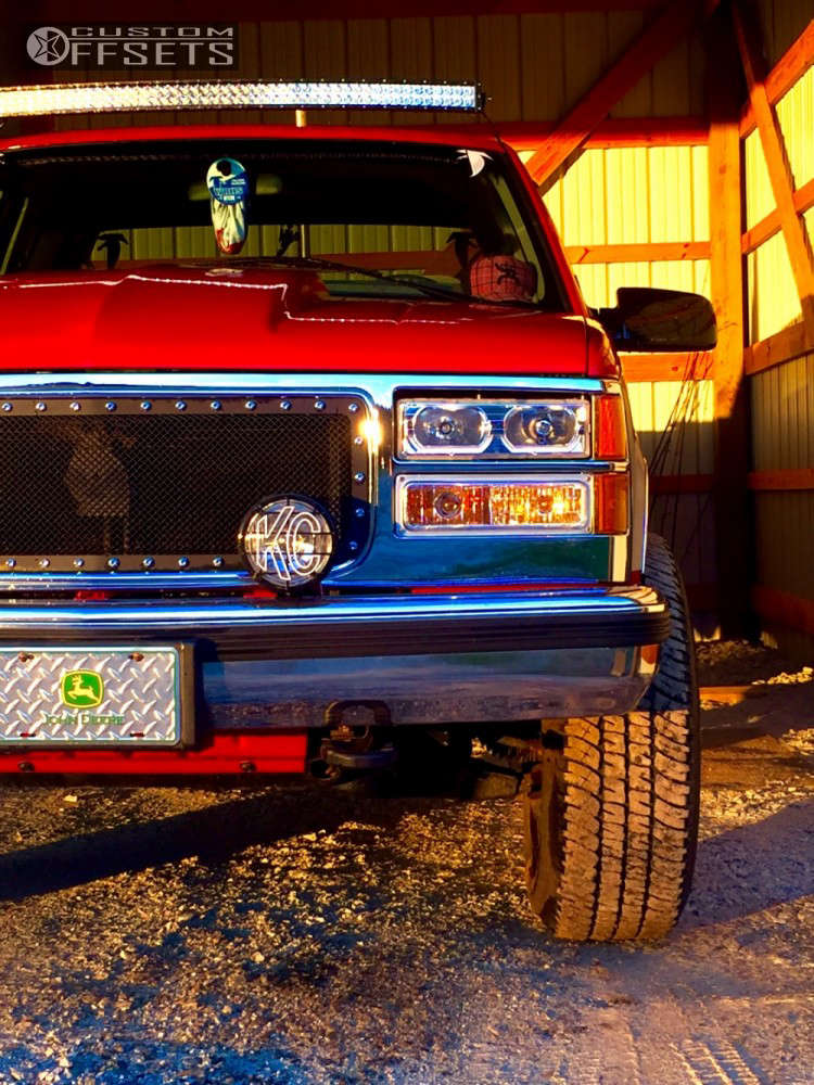 1995 GMC K1500 with 18x9 -12 XD Spy and 275/65R18 Michelin Ltx A/t 2 ...