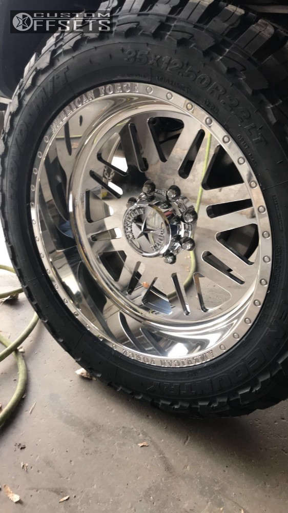 2017 Ford F-350 Super Duty with 22x10 -25 American Force Liberty Ss and ...