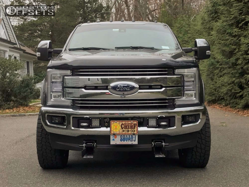 2017 Ford F-350 Super Duty with 20x10 -18 XD Xd201 and 35/12.5R20 Nitto ...