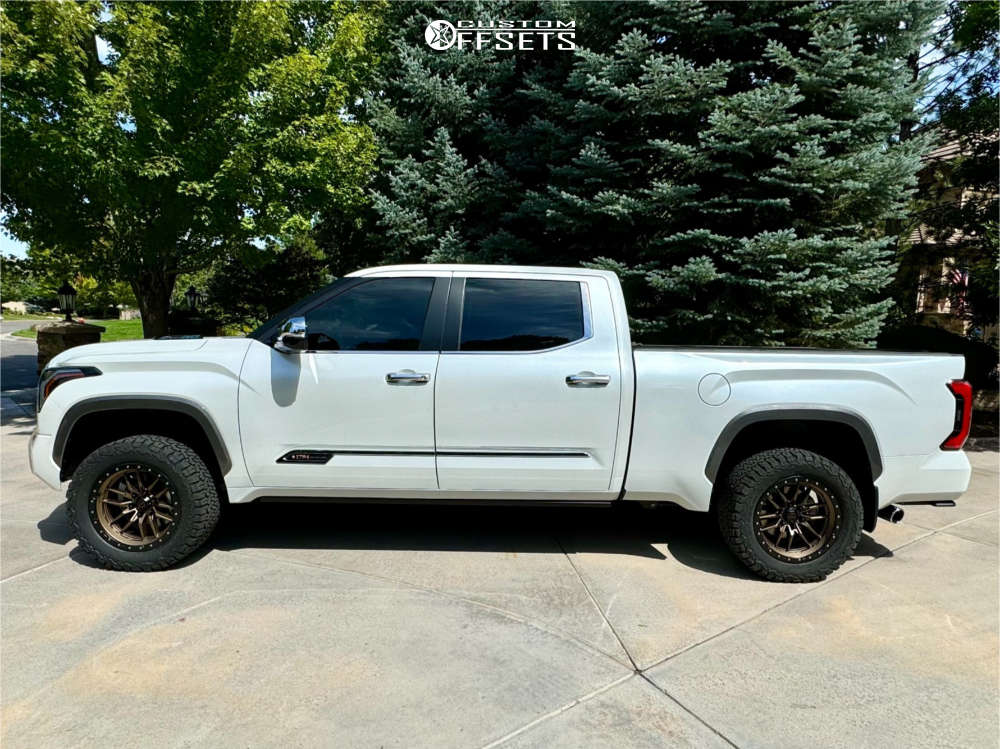 2024 Toyota Tundra with 20x9 0 Lock Offroad Wheels Krawler and 33/12 ...
