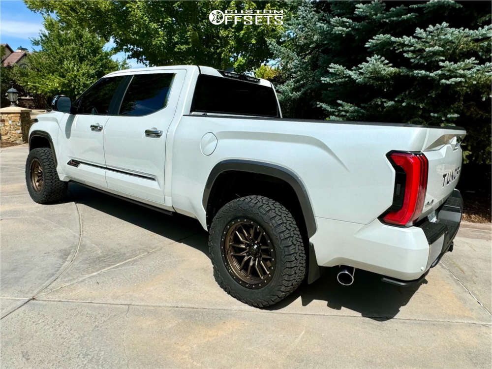 2024 Toyota Tundra with 20x9 0 Lock Offroad Wheels Krawler and 33/12 ...