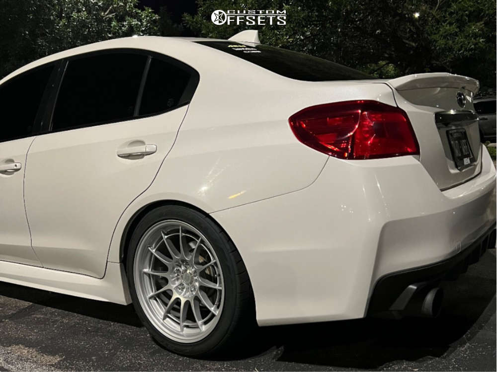 2016 Subaru WRX with 18x9.5 40 Enkei Nt03m and 265/35R18 Nitto Nt555 G2 ...