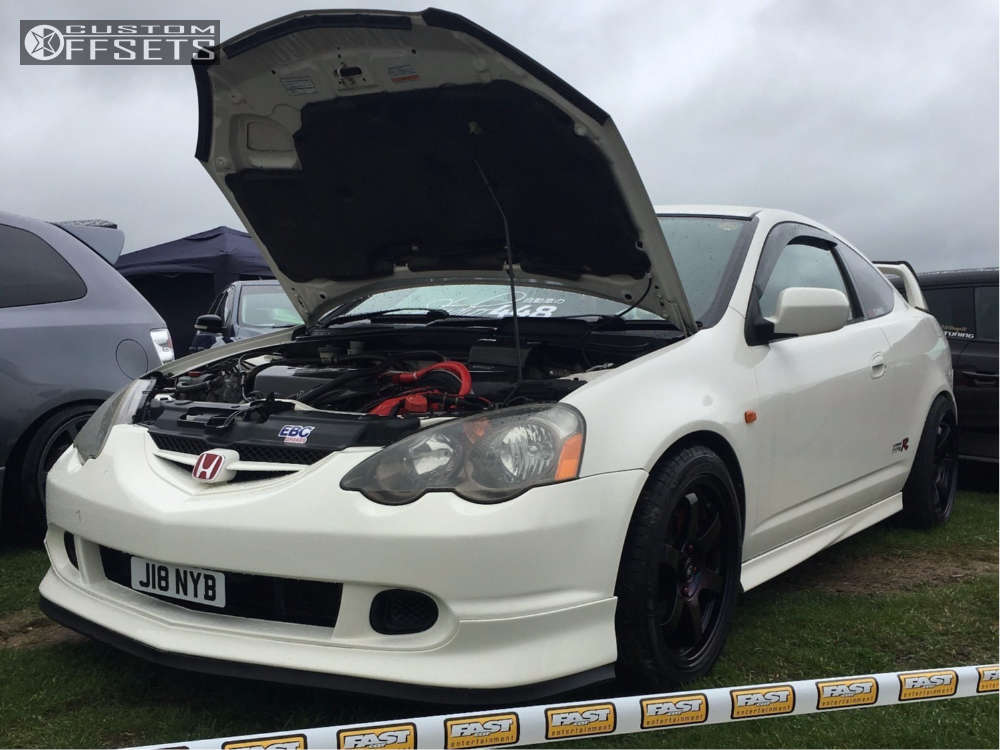 2001 Acura Integra with 17x8 44 Rota Grid and 215/45R17 Michelin Pilot ...