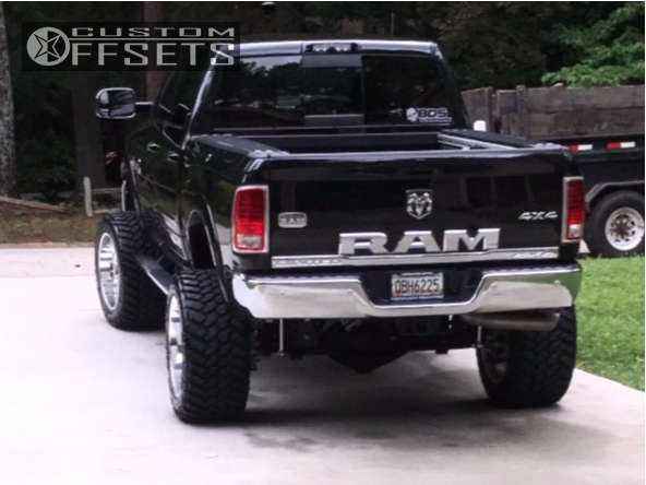 2016 Ram 2500 with 22x14 -73 American Force Trax Ss and 375/45R22 Nitto ...