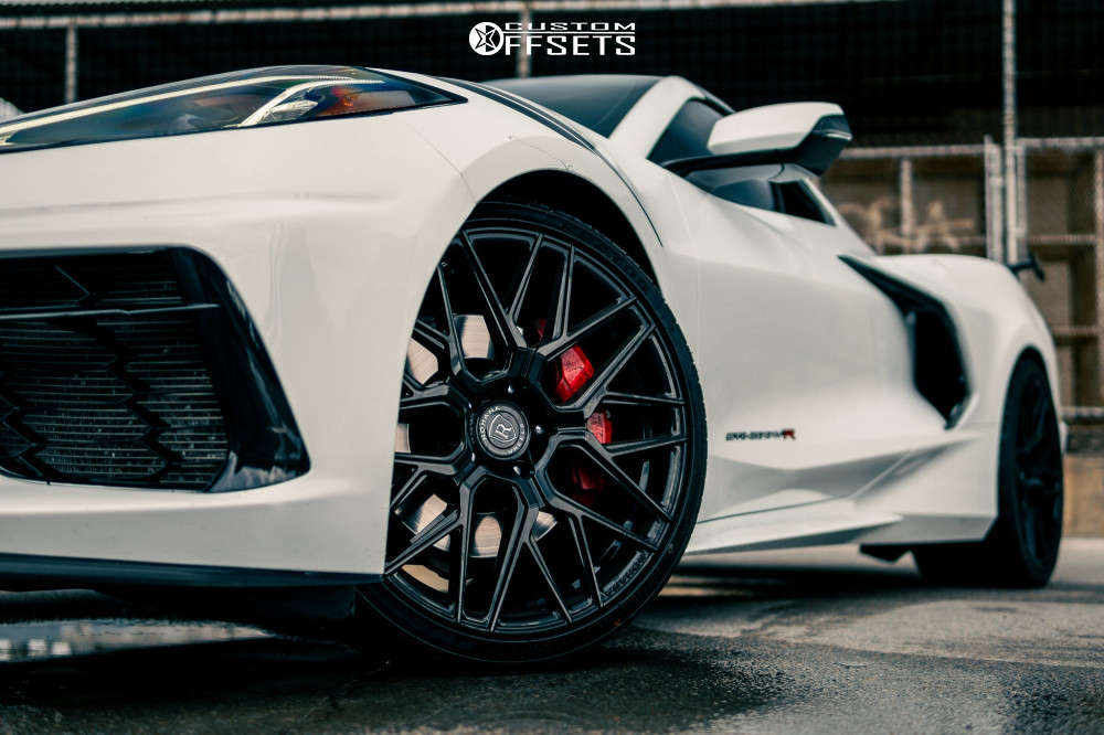 2023 Chevrolet Corvette with 20x9 35 Rohana Rfx10 and 235/35R20 Nitto ...