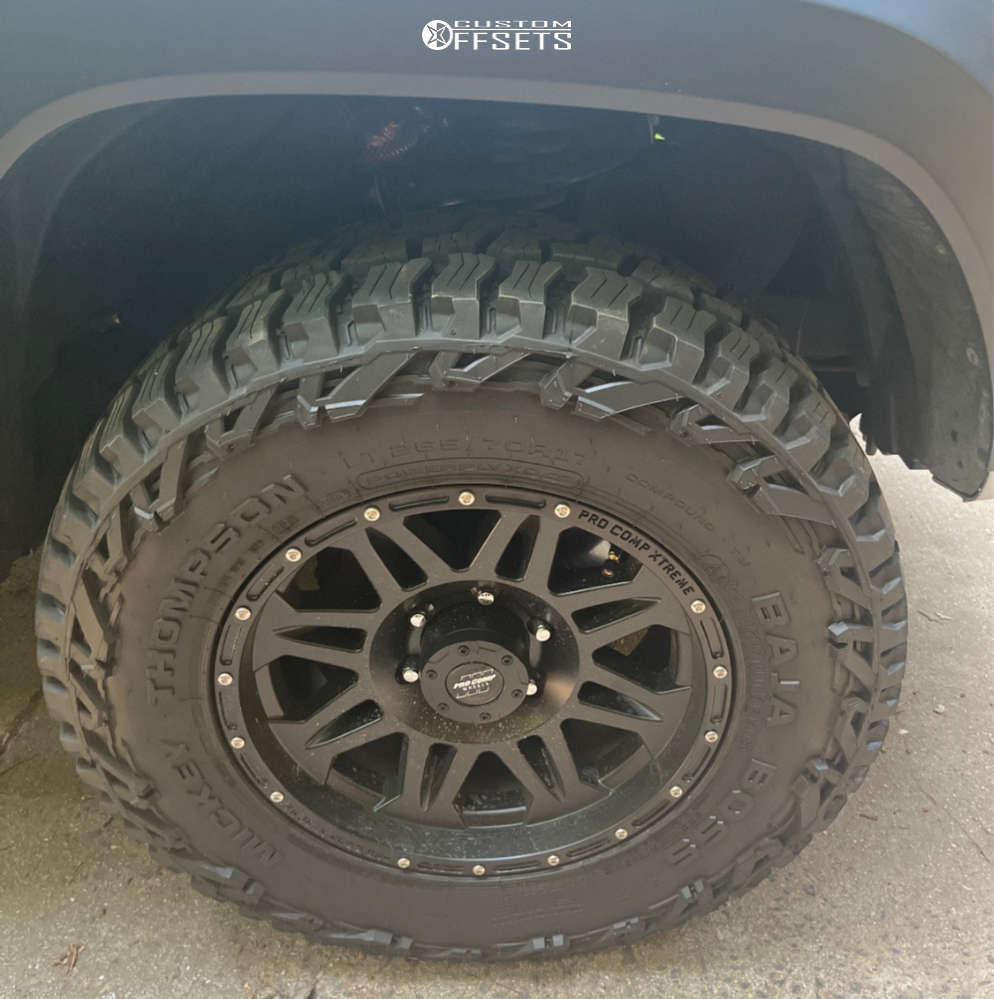 2021 Toyota Tacoma with 17x8 0 Pro Comp Series 05 and 265/70R17 Mickey ...