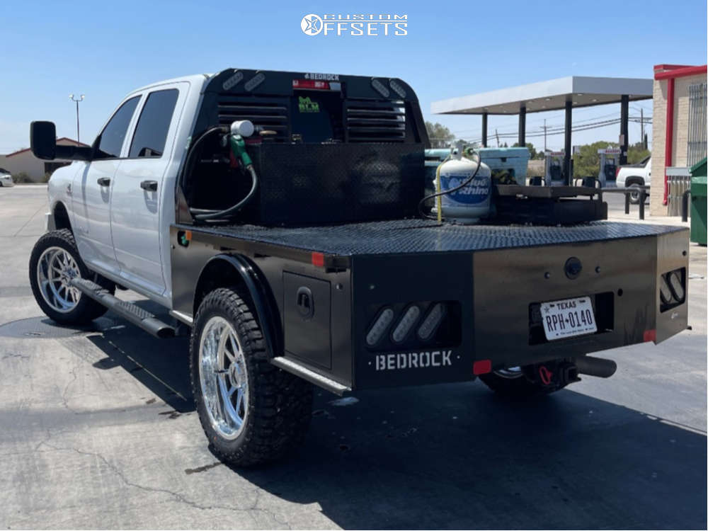 2022 Ram 2500 with 22x10 -24 KG1 Forged Clockwork and 35/12.5R22 Venom ...