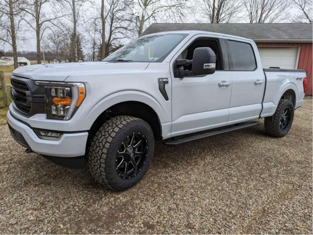 2022 Ford F-150 with 20x9 20 Fuel Maverick and 285/60R20 Toyo Tires Open Country A/t Iii and ...