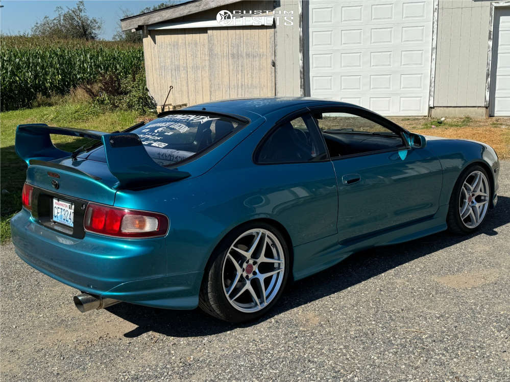 1994 Toyota Celica with 18x8.5 35 Kansei Astro and 225/40R18 Nitto Neo ...