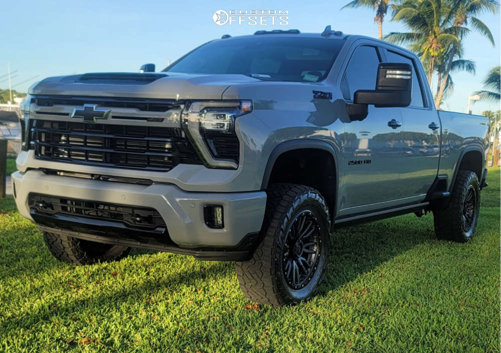 2024 Chevrolet Silverado 2500 HD with 20x10 -18 Fuel Rebel 8 and 35/12 ...