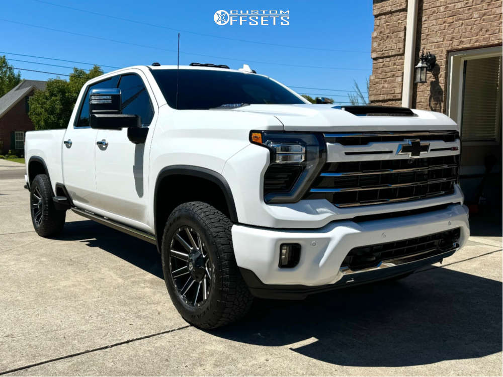 2024 Chevrolet Silverado 2500 HD with 20x9 20 Fuel Contra and 275/65R20 ...