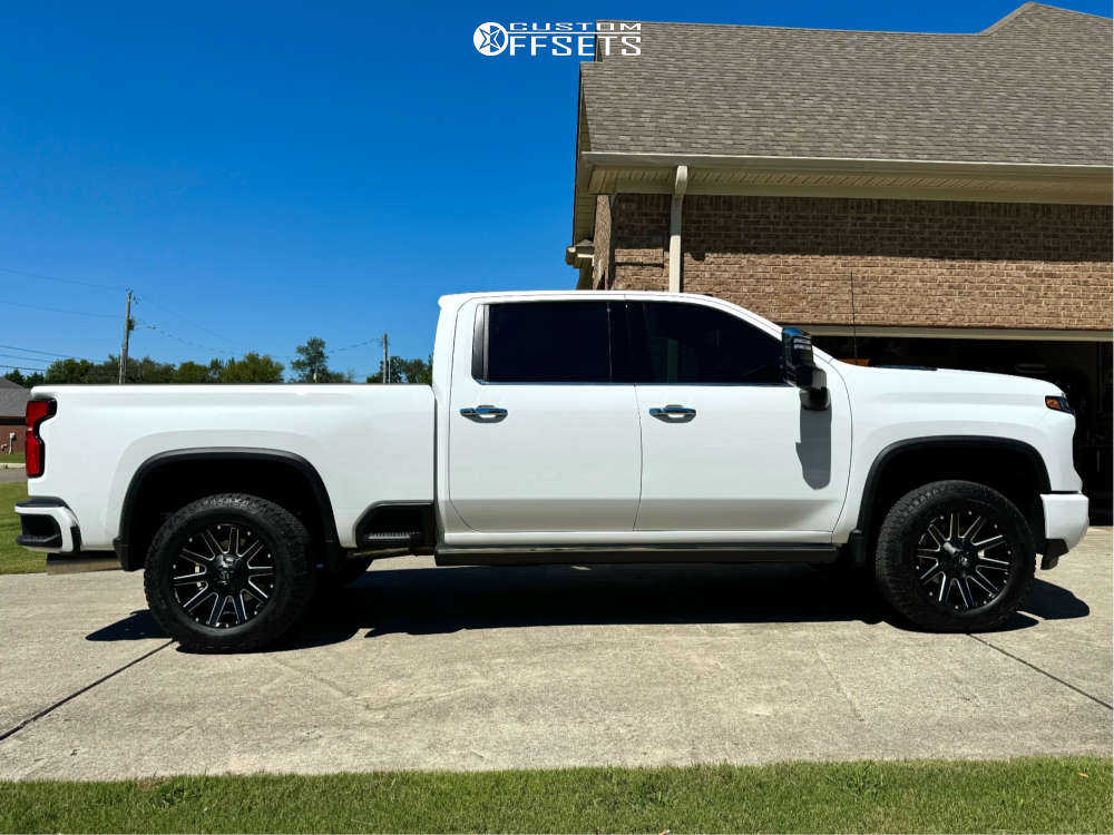 2024 Chevrolet Silverado 2500 HD with 20x9 20 Fuel Contra and 275/65R20 ...