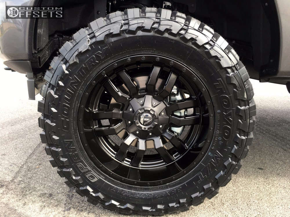 2018 Ford F-150 with 20x10 -18 Fuel Sledge and 35/12.5R20 Toyo Tires ...