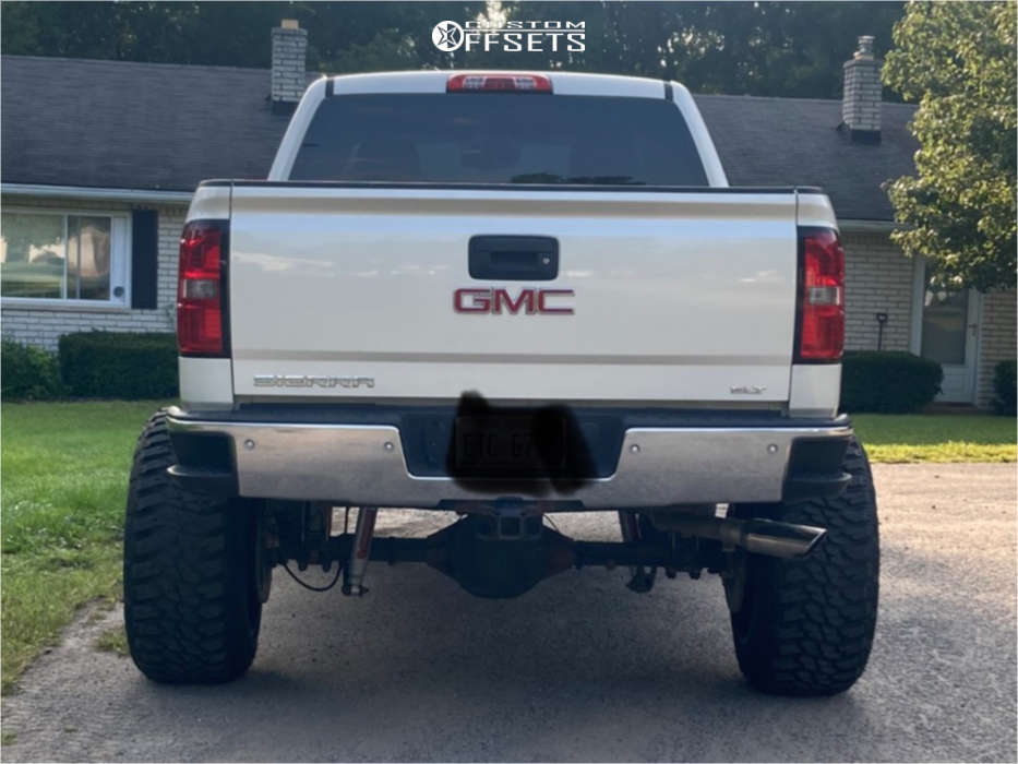 2014 GMC Sierra 1500 with 22x14 -76 Vision Spyder and 37/13.5R22 Kanati Mud Hog and Suspension ...