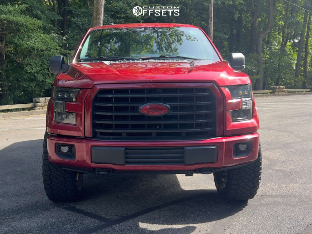 2016 Ford F-150 with 17x9 0 RTR Tech 6 and 35/12.5R17 Nitto Ridge ...