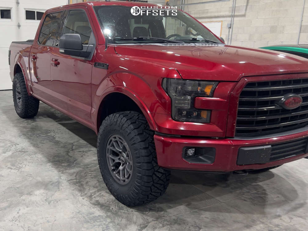 2016 Ford F-150 with 17x9 0 RTR Tech 6 and 35/12.5R17 Nitto Ridge ...