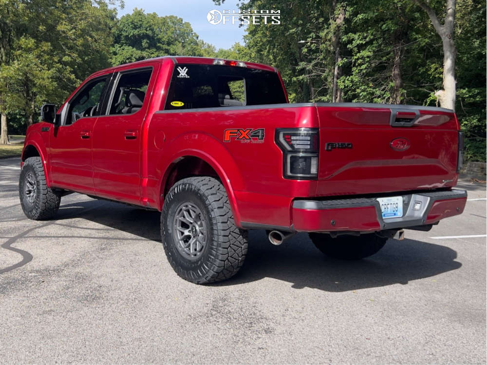 2016 Ford F-150 with 17x9 0 RTR Tech 6 and 35/12.5R17 Nitto Ridge ...