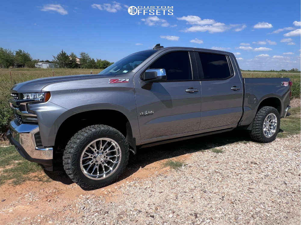 2021 Chevrolet Silverado 1500 with 20x10 -19 Axe Offroad Atlas and 33/ ...