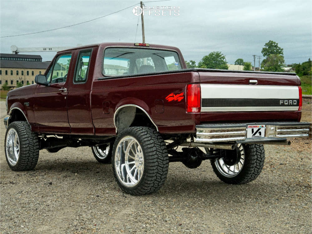 1996 Ford F-150 with 24x12 -51 ARKON FORGED Torx and 35/12.5R24 Radar ...