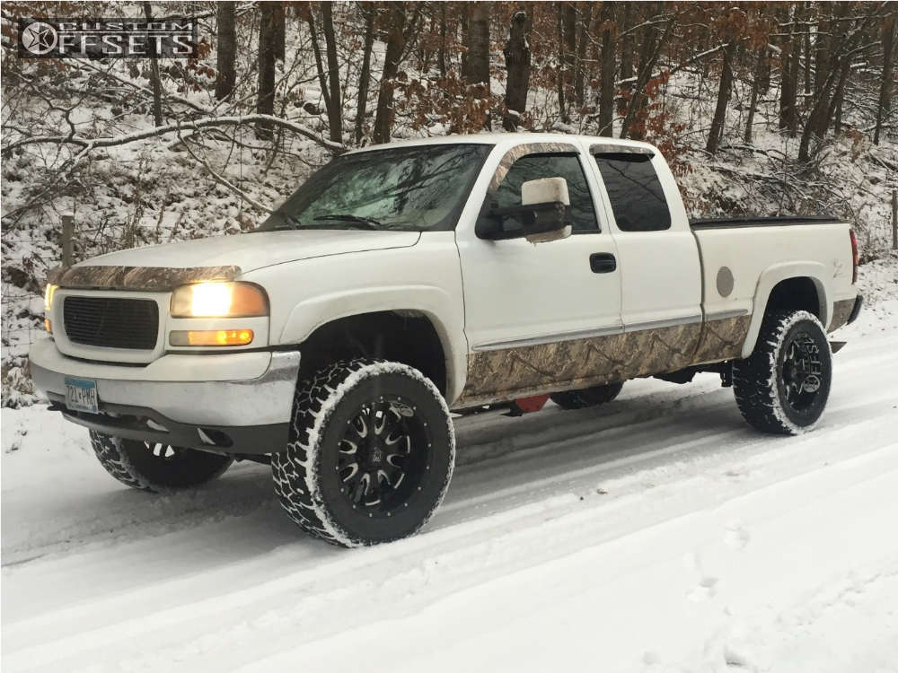 2000 GMC K1500 with 20x10 -14 Axe Offroad 507 and 35/12.5R20 Mickey ...