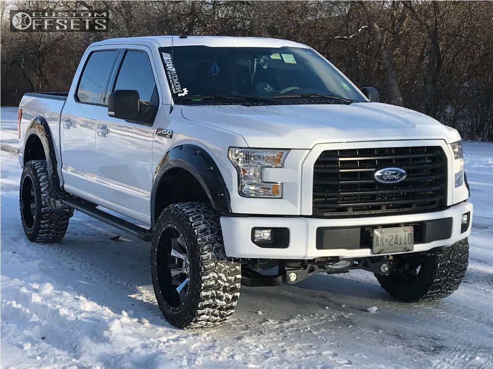 2016 Ford F-150 with 22x12 -44 Fuel Assault D246 and 35/12.5R22 Cooper ...