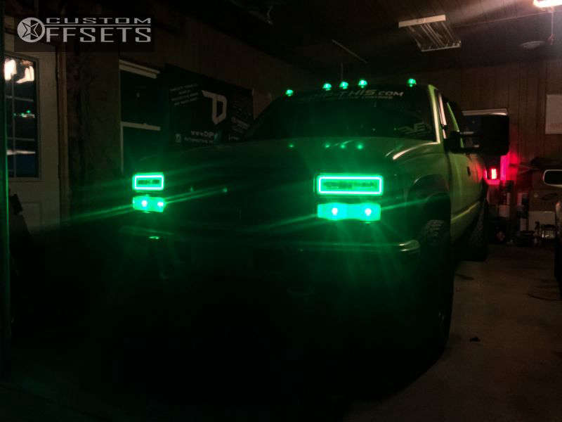1997 Chevrolet K2500 with 16x8 -6 US Wheel 97 Series and 265/75R16 ...