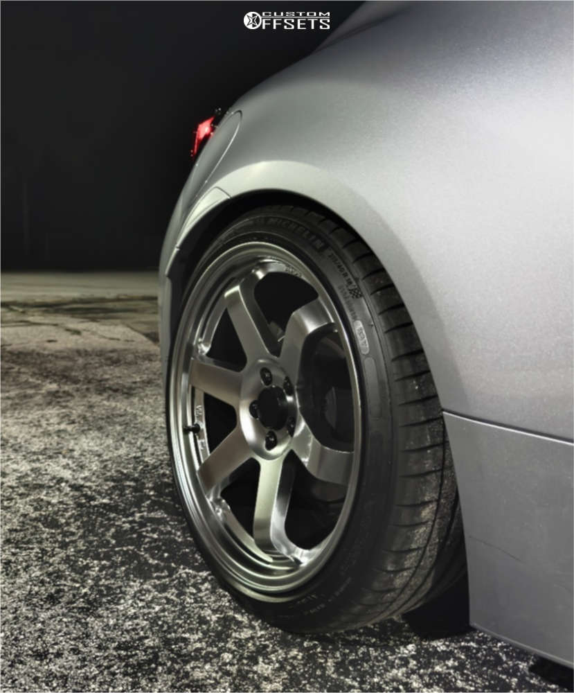 2024 Toyota GR86 with 18x8.5 35 AVID1 Av6 and 215/40R18 Michelin Pilot Sport 4 S and Coilovers ...