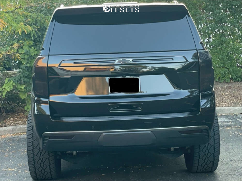 2022 Chevrolet Tahoe with 24x12 -44 GT Offroad Strike and 325/40R24 ...