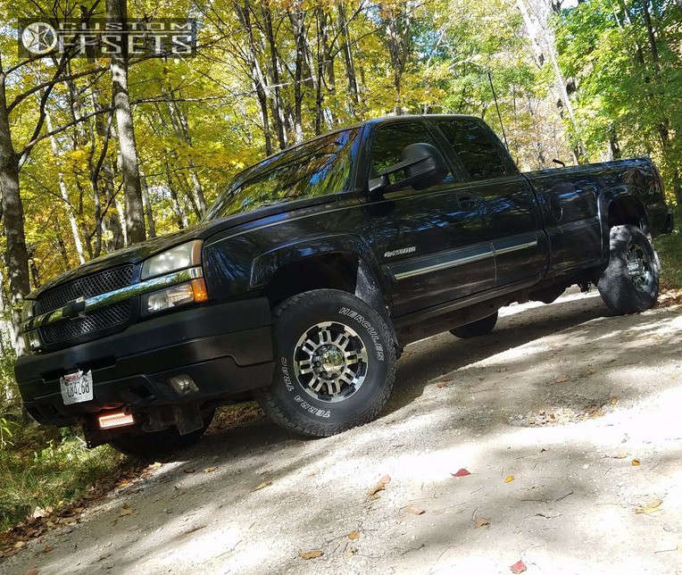 2003 Chevrolet Silverado 2500 HD with 16x8 0 Vision Warrior and 285 ...