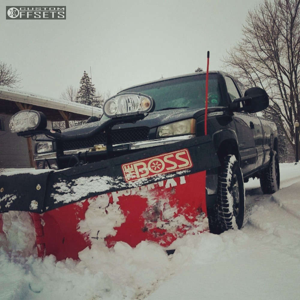 2003 Chevrolet Silverado 2500 HD with 16x8 0 Vision Warrior and 285 ...