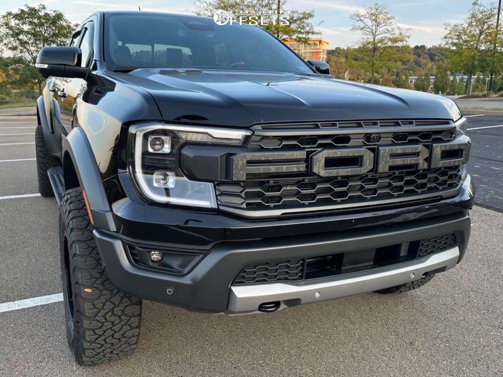 2024 Ford Ranger with 17x8.5 0 RRW Rr7-h Flow Form and 285/70R17 ...