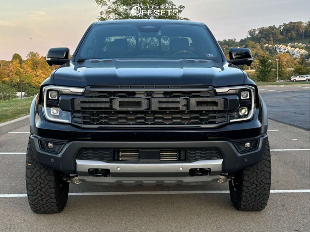 2024 Ford Ranger with 17x8.5 0 RRW Rr7-h Flow Form and 285/70R17 ...