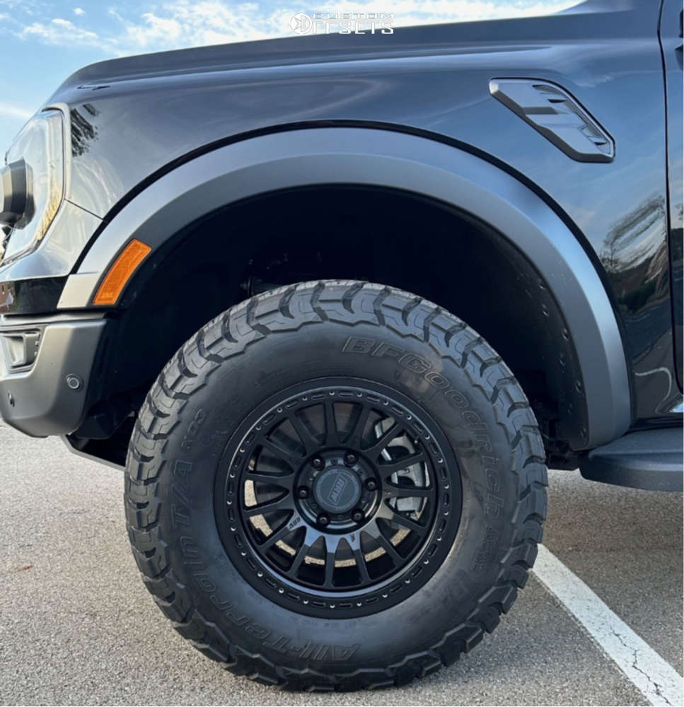 2024 Ford Ranger with 17x8.5 0 RRW Rr7-h Flow Form and 285/70R17 ...