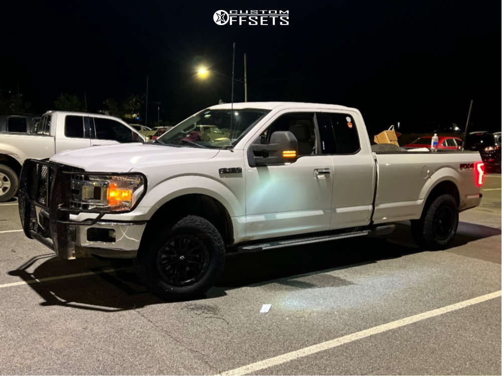2019 Ford F-150 with 18x9 20 Fuel Rebel 6 and 275/70R18 Falken Wildpeak ...