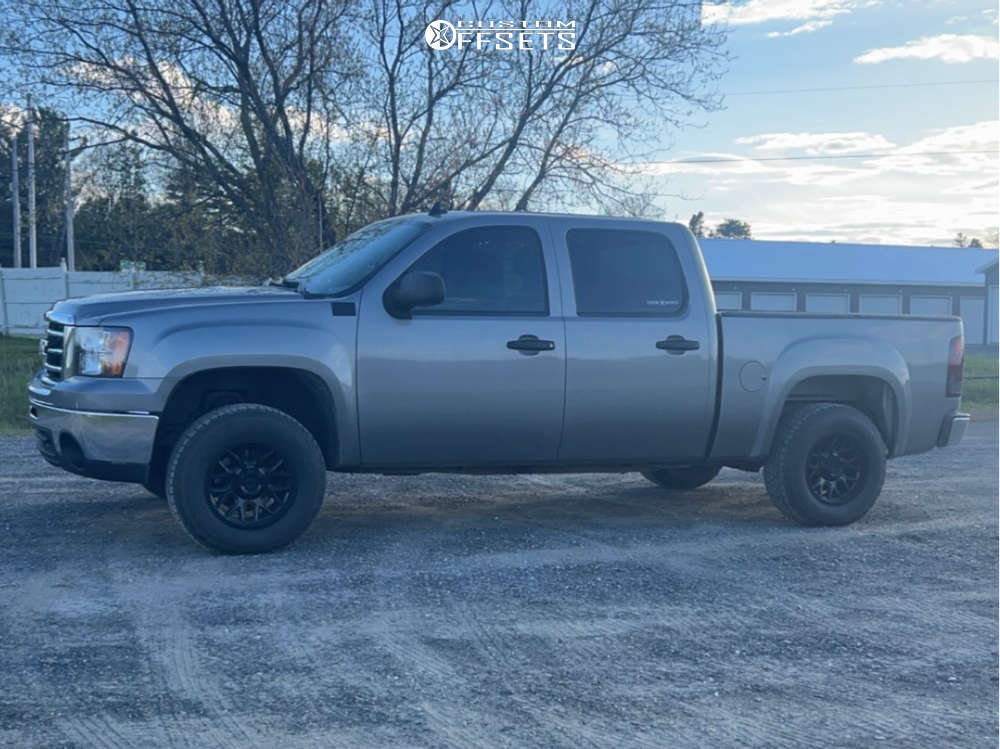 2012 GMC Sierra 1500 with 17x9 0 Gear Off-Road Magnus and 265/70R17 Cooper Discoverer At3 4s and ...