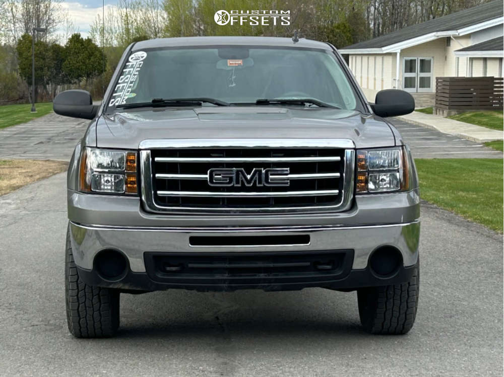 2012 GMC Sierra 1500 with 17x9 0 Gear Off-Road Magnus and 265/70R17 Cooper Discoverer At3 4s and ...