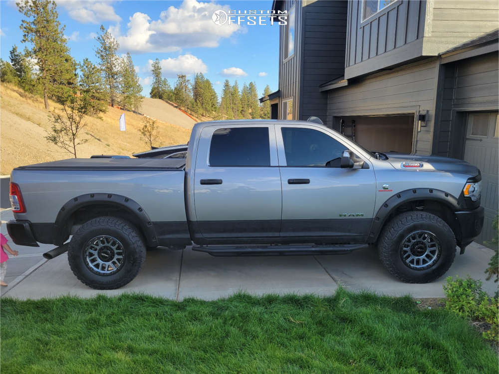 2022 Ram 2500 with 18x9 18 Vision Nemesis and 285/75R18 BFGoodrich All ...