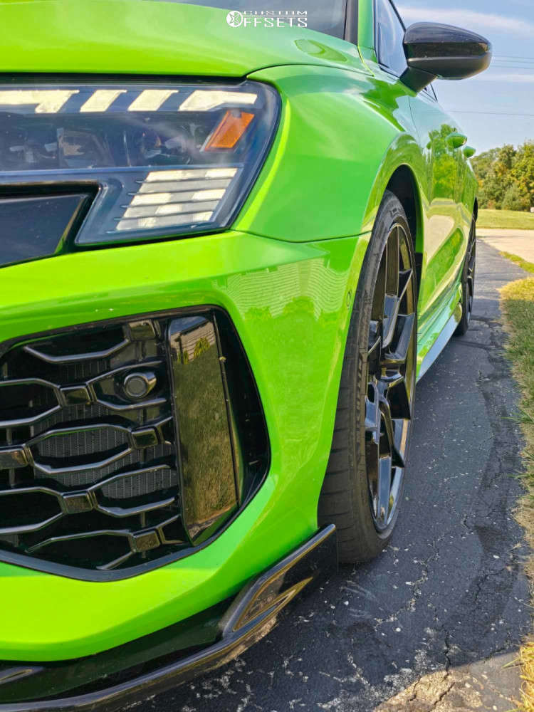 2023 Audi RS3 with 19x9.5 25 Blaque Diamond Bd-f25 and 265/30R19 ...