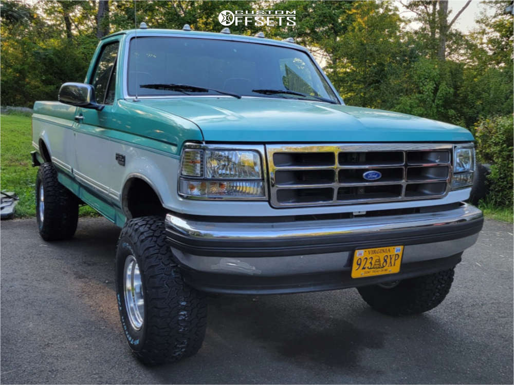 1995 Ford F-150 with 15x10 -47 Pro Comp 69 and 33/12.5R15 BFGoodrich ...