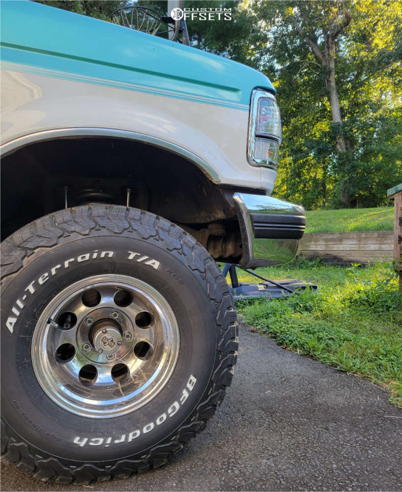 1995 Ford F-150 with 15x10 -47 Pro Comp 69 and 33/12.5R15 BFGoodrich ...