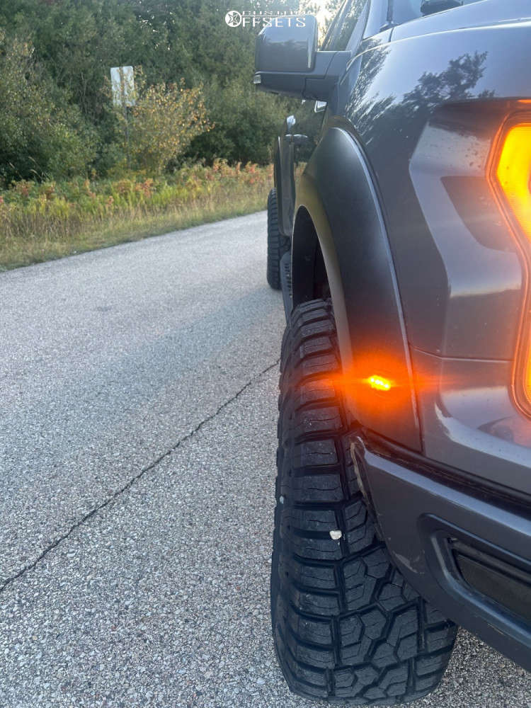 2018 Ford F-150 with 17x9 0 Mayhem Granite and 35/12.5R17 RBP Repulsor ...