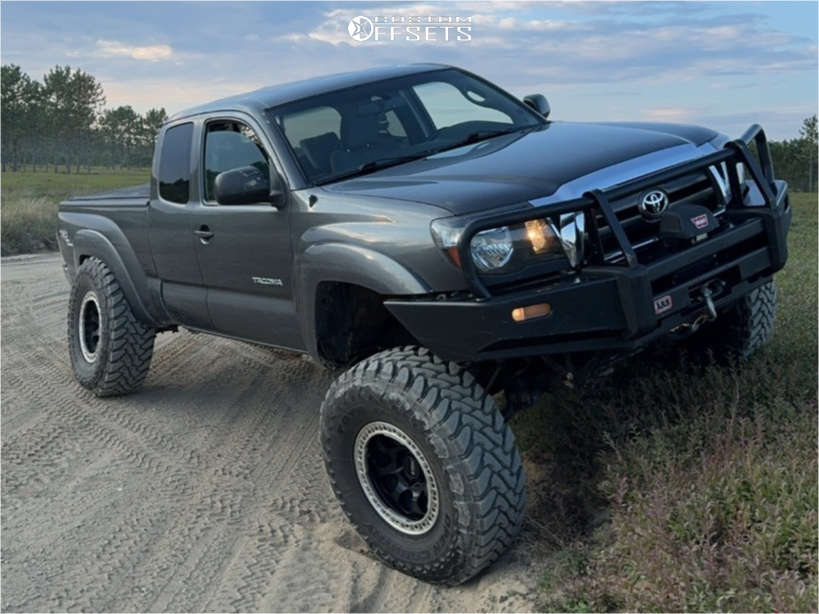 2009 Toyota Tacoma with 17x9 -38 KMC Kmc237 and 37/12.5R17 Toyo Tires ...