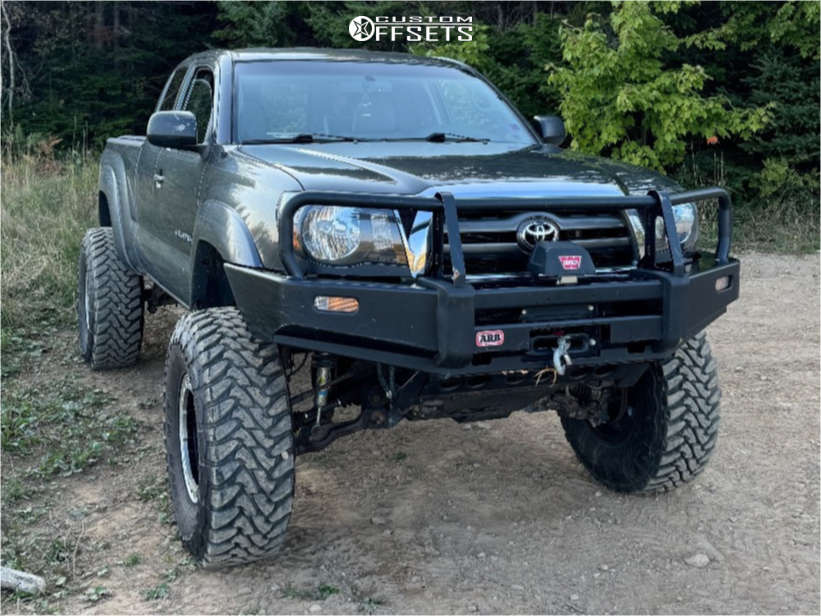 2009 Toyota Tacoma with 17x9 -38 KMC Kmc237 and 37/12.5R17 Toyo Tires ...
