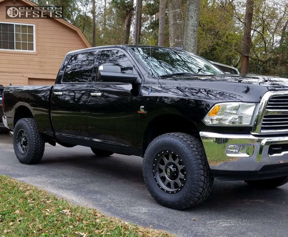 2013 Ram 2500 with 18x9 18 Alloy Ion Style 135 and 285/75R18 Toyo Tires ...